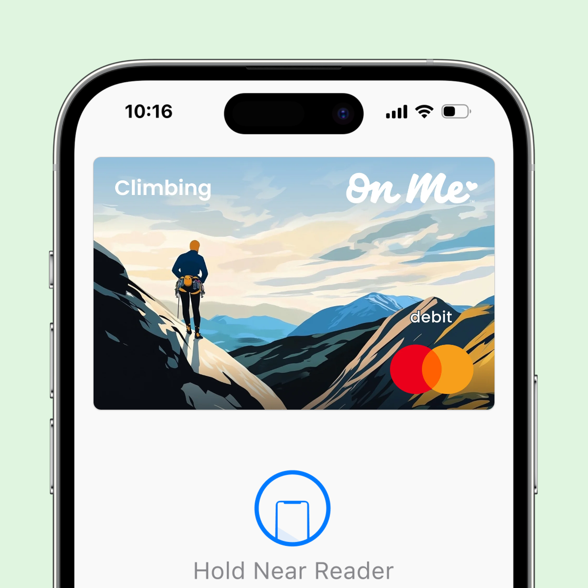 Climbing On Me Gift Card | On Me